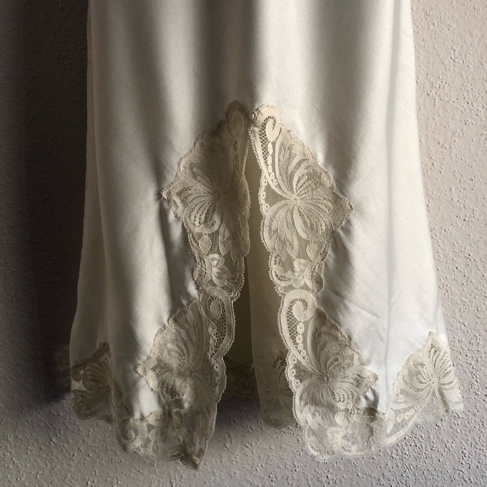 Rare 70s Vintage Victoria's Secret Slip Skirt - Gem